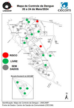 MAPA DA DENGUE - Unicamp sem Dengue